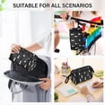 ALAZA Chess Pattern Pencil Pouch Big Capacity Pencil Case Zipper ...