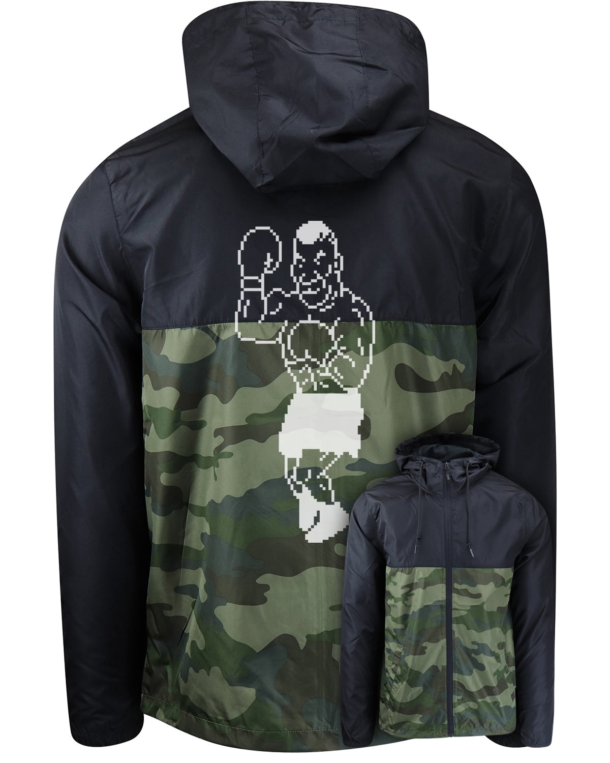 ShirtBANC Boxer Iron Mike Mens Windbreaker Boxing Punch Ts Gamer Jacket ...