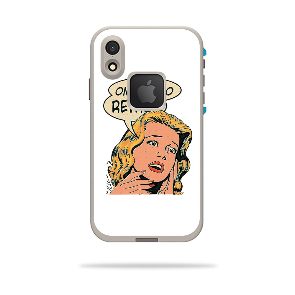 Skin Decal Wrap Compatible With LifeProof FRE iPhone XR Case Sticker ...