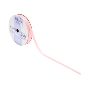 Offray Ribbon, Carnation Pink 1 1/2 inch Single Face Satin Polyester ...
