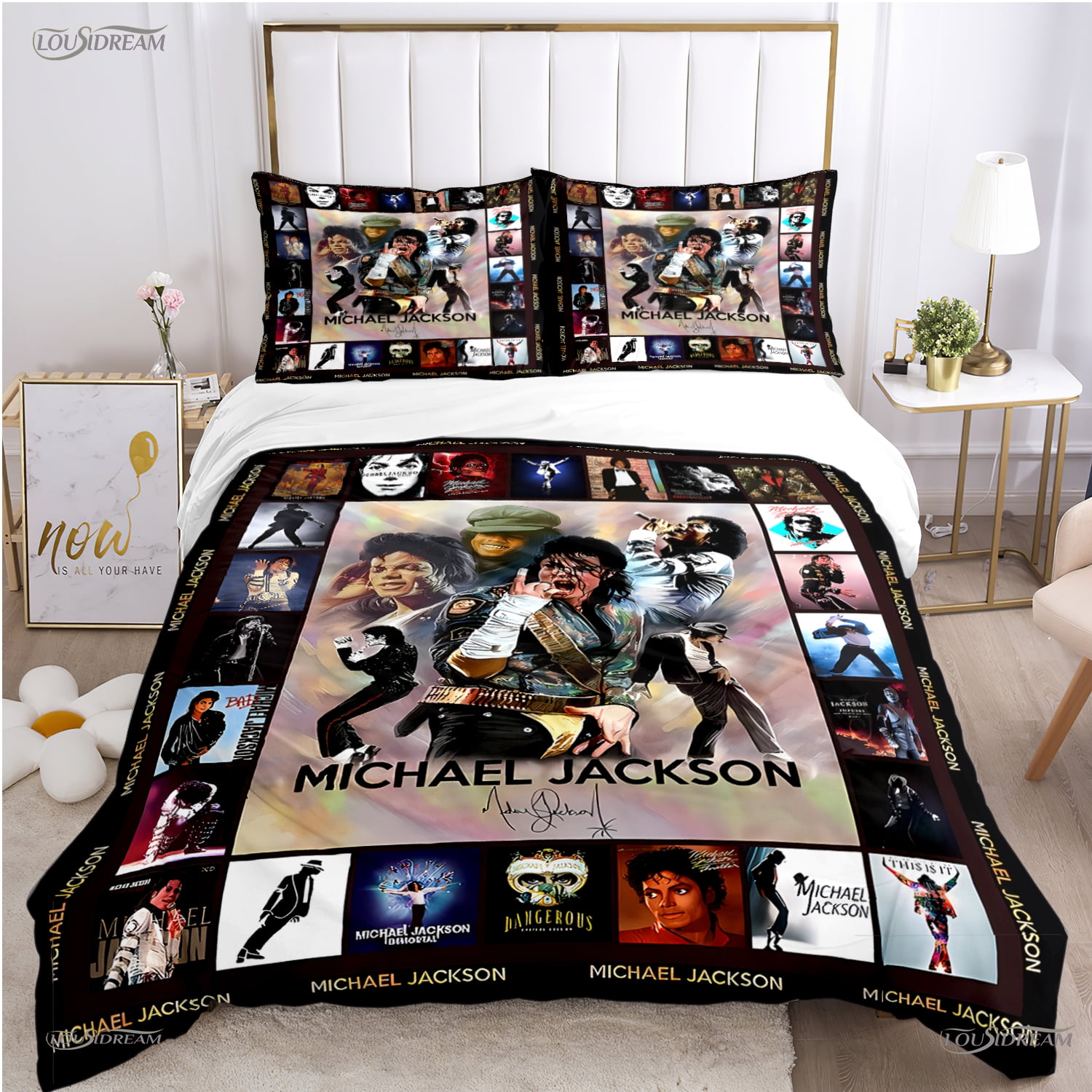 Click here for Yingd Michael J-Jackson Music All Season Duvet Cov... prices