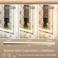 Keonjinn LED Bathroom Mirror with Frontlit and Backlit 48'' x 36 ...