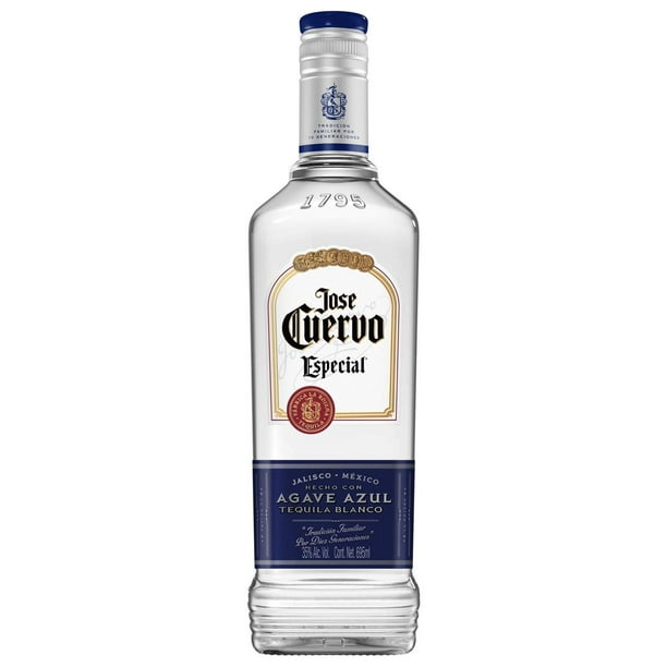 Paquete de 3 Tequila Jose Cuervo Especial Blanco 695 ml Jose Cuervo ...