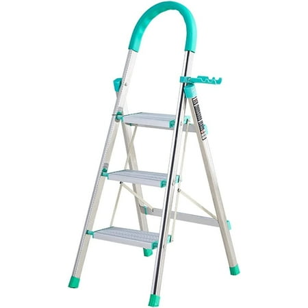 Step ladders Foldable Step Ladder 3 Step Folding Step Stool Household ...