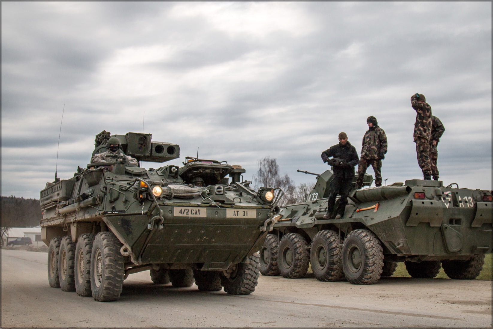 24"x36" Gallery Poster, M1134 Anti-Tank Guided Missile Vehicle ...