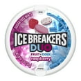 Ice Breakers Duo Raspberry Flavored Sugar Free Mints with Cooling ...