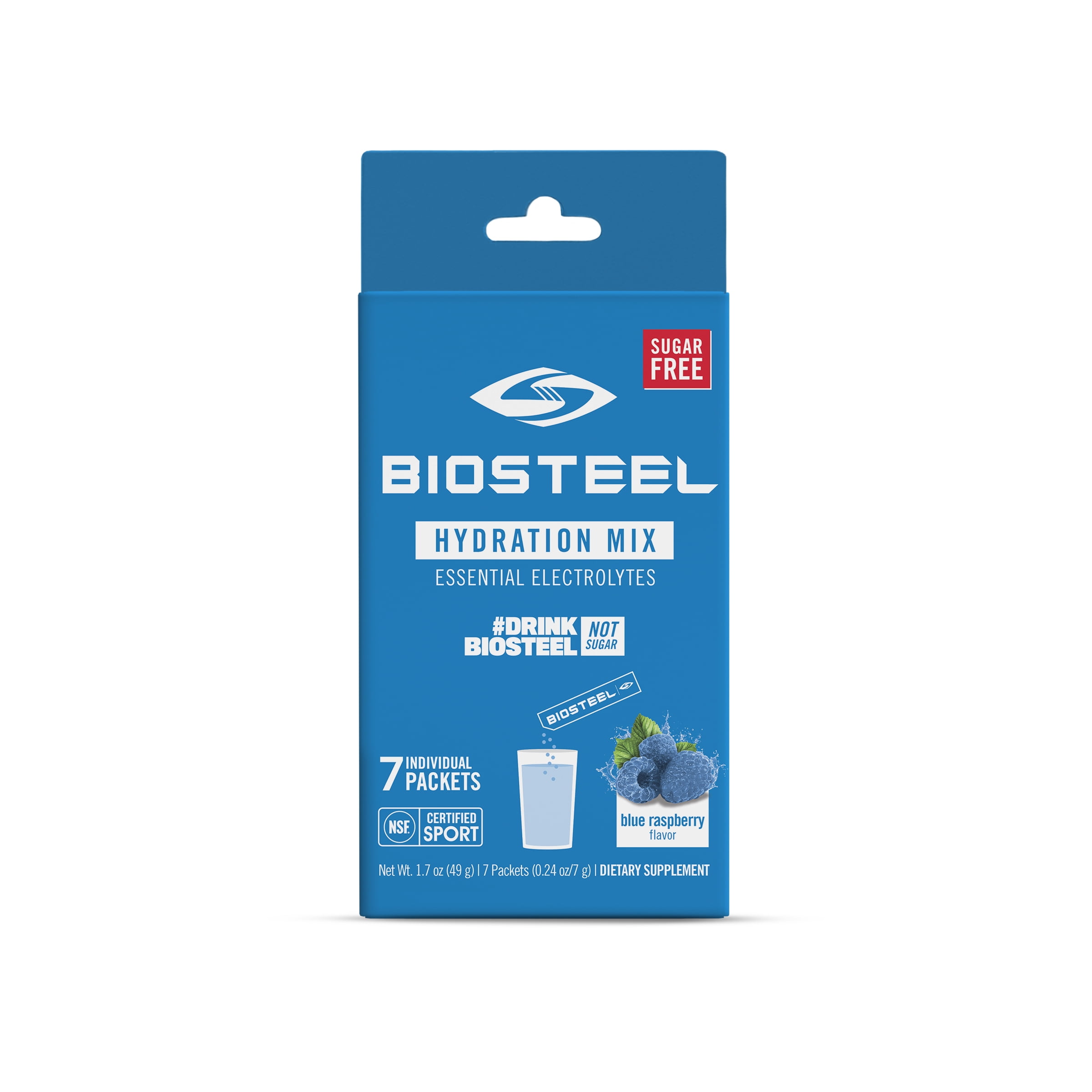 BioSteel Hydration Mix, Sugar-Free with Essential Electrolytes, Blue ...
