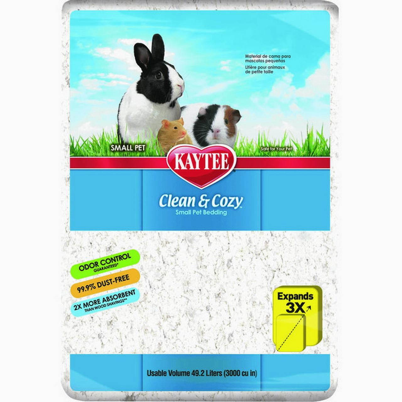 Sustrato Para conejo/cuyo Super Absorbente Blanco 49.2 Lts Kaytee ...