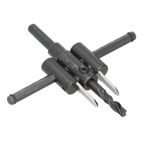 Adjustable Circle Hole Cutter, Wood Drill Bit Saw General DIY Tools ...