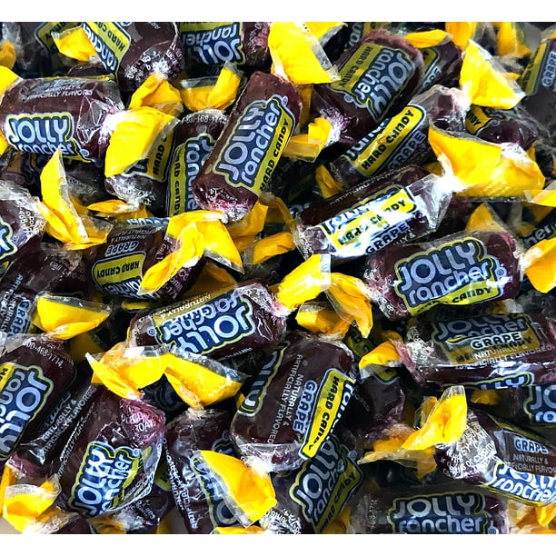 Jolly Rancher Grape, Fat Free Candy - 2LB - Walmart.com