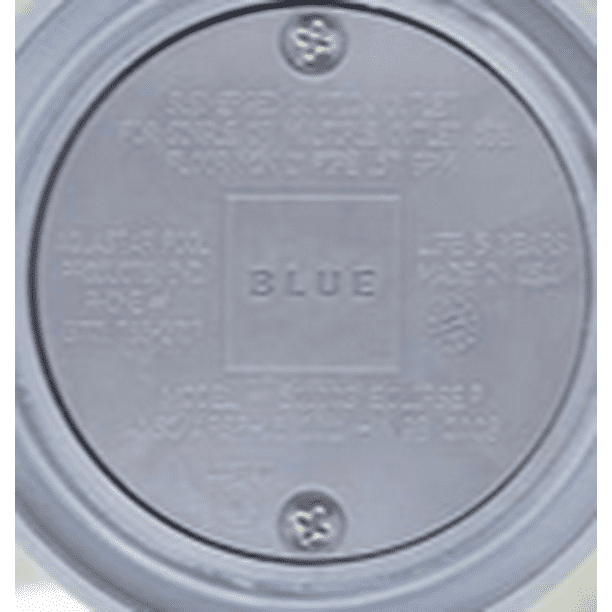 Blue Square White Eclipse Drain Center Logo Cap - Walmart.com