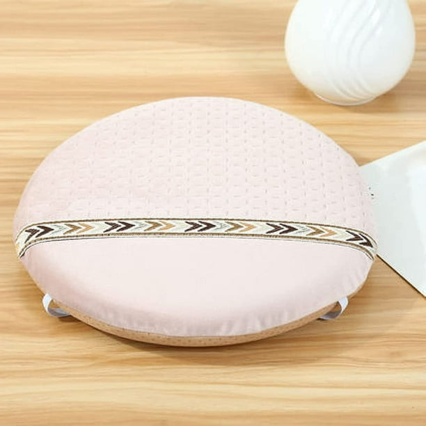 34/40cm Plain Color Round Memory Foam Seat Cushion Small Round Mat ...