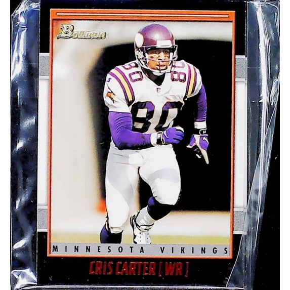2001 Bowman Football Minnesota Vikings Team Set 6 Cards Randy Moss Cris ...