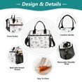 ALAZA Dalmatian Cute Print Cooler Lunch Bag Insulated Reusable Lunch ...