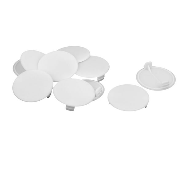 Plastic Hole Plugs White