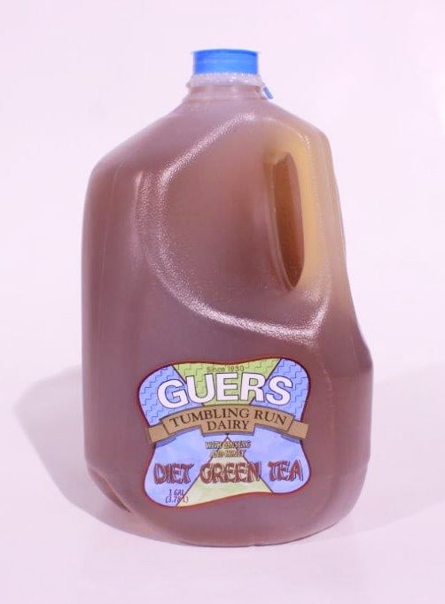 Guers Tumbling Run Dairy Green Tea with Ginseng and Honey, 1 Gallon ...