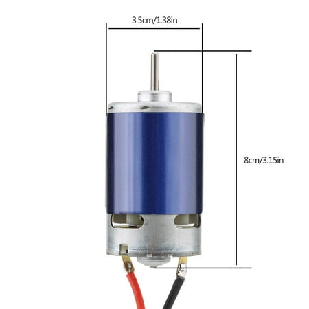 RC Motor, 550 RC Motor 550 21 Turn Metal Shell Extreme Moment For ...