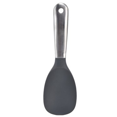 Orka OB120101 Silicone Ladle, Charcoal/Red - Walmart.com