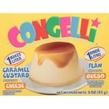 Congelli Cheese Caramel Custard, 3 oz - Walmart.com