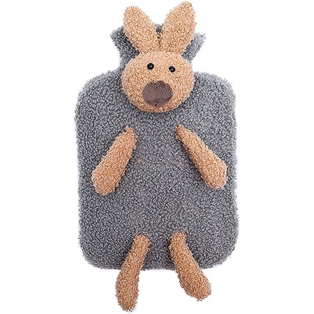 Rubber Hot Water Bottle Hot Water Bag for Pain Relief Cold Hot Water ...