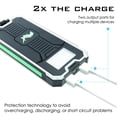 Zunammy ZBank 12000mAh Solar Power Bank Battery Charger with Flashlight ...