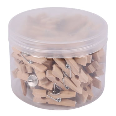 SagaSave 100/200× Transparent Push Pin for Cork Boards Bulletin Boards ...