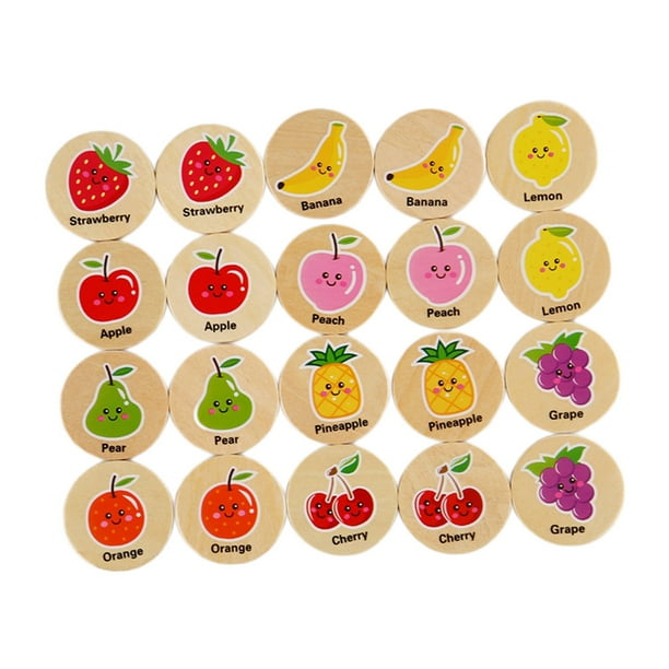 Montessori Memory Matching Game Cognitive Ability Toy for Child ...