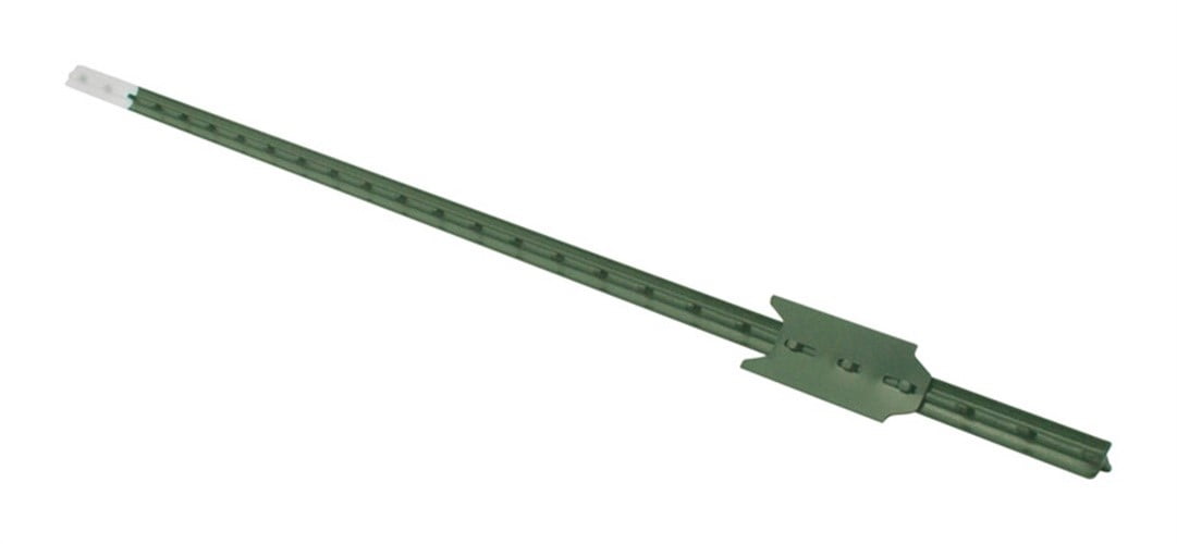 Cmc-Southern Post T-Post 5-1/2 ' Green, White Steel Pack of 5 - Walmart.com