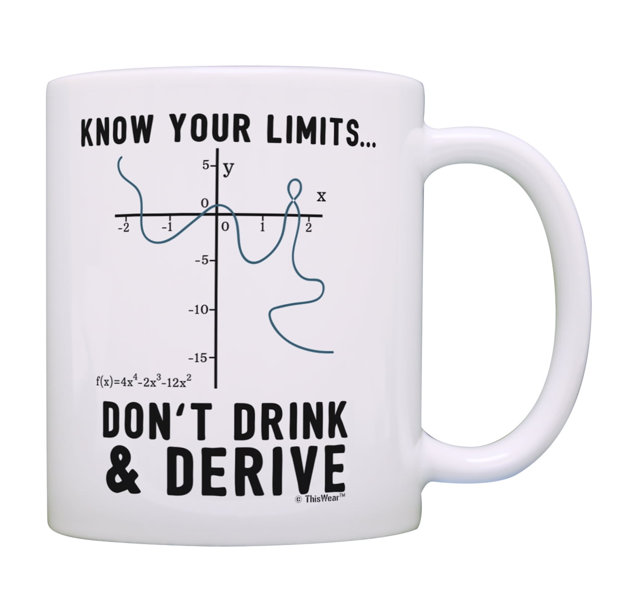 ThisWear Math Gifts Don't Drink & Derive Funny Math Nerd Gifts Math ...