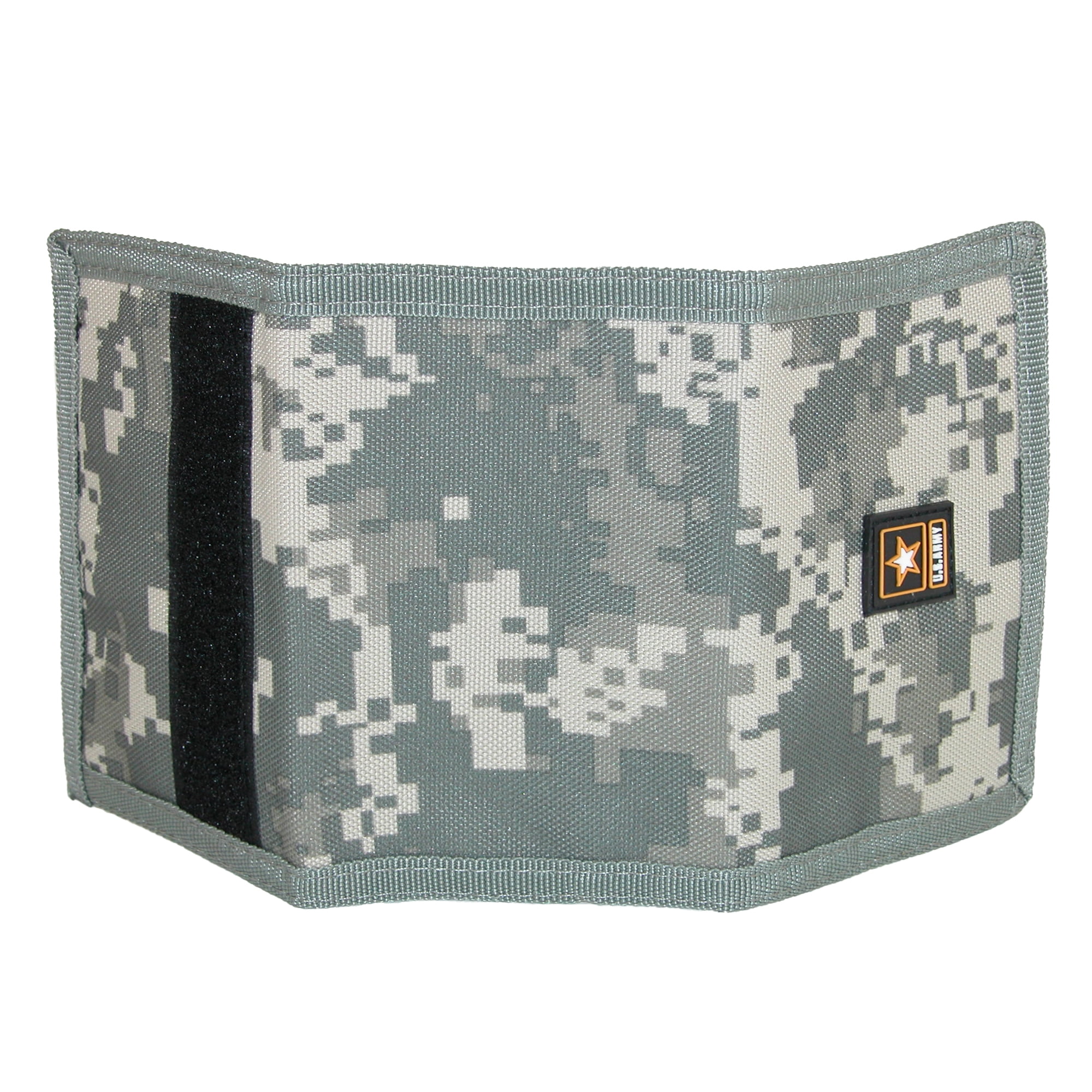 CTM Men's Nylon Digital Camouflage US Army Trifold Wallet