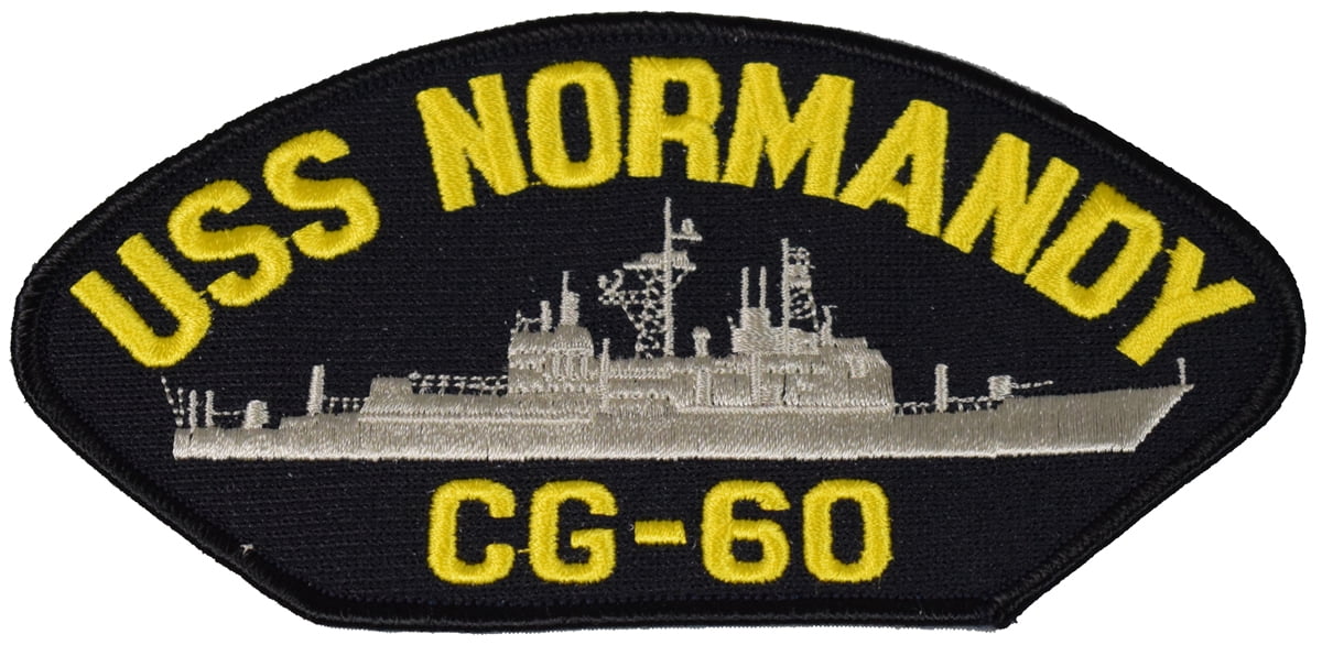USS NORMANDY CG-60 SHIP PATCH - GREAT COLOR - Veteran Owned Business ...