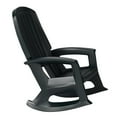 Semco Plastics Green All-Weather Resin Rocking Chair for Patio ...