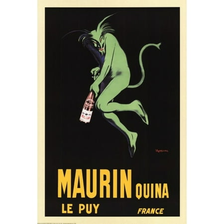 Maurin Laminated Poster by Leonetto Cappiello (24 x 36) | Walmart Canada