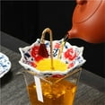 Ceramic Umbrella Shape Tea Strainer, Creative Gongfu Tea Filter ...