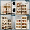 270Qt Storage Bins with Lids and Wheels, HONEIER 3 Pack Plastic ...