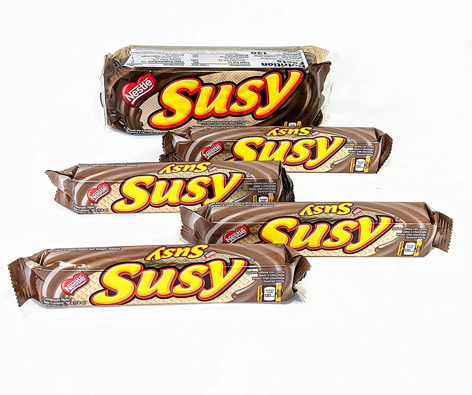 4 Pack Nestle Susy Maxi Galleta Rellena De Chocolate 50grs each ...