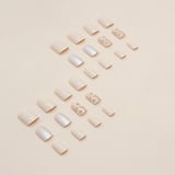 Fofosbeauty 24pcs Press on Nails, 2024 Fake Nails Coffin Tips Design ...