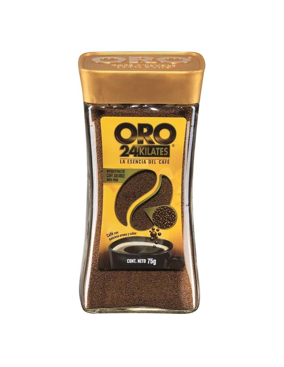 Pack de 12 Café Soluble Oro 24 Kilates 75 gr Oro 75 gr | Walmart en línea