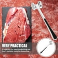 Meat Tenderizer Hammer 304 Stainless Steel Mallet
