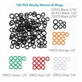 LotFancy Wacky Worm Rig Tool and 150 O-Ring Kit - Walmart.com