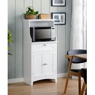HLR 54 inches Microwave Cabinet with Storage and Drawers, Microwave ...