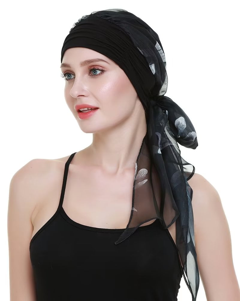 Chemo Headwear Women Cancer Scarf Cap for Chemotherapy Female Hair Loss ...