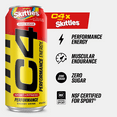 C4 Performance Energy Skittles, Sugar-Free, 12 Pack of 16oz Cans ...