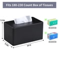 MEIBOOCH, Extra Large Tissue Box Cover, 180 to 230 ct, PU Leather ...