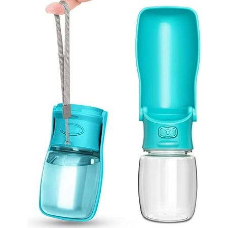 Tatum88 Foldable Dog Water Bottle - Leak Proof Portable Pet Water Bottles | BPA-Free Dog Travel ...