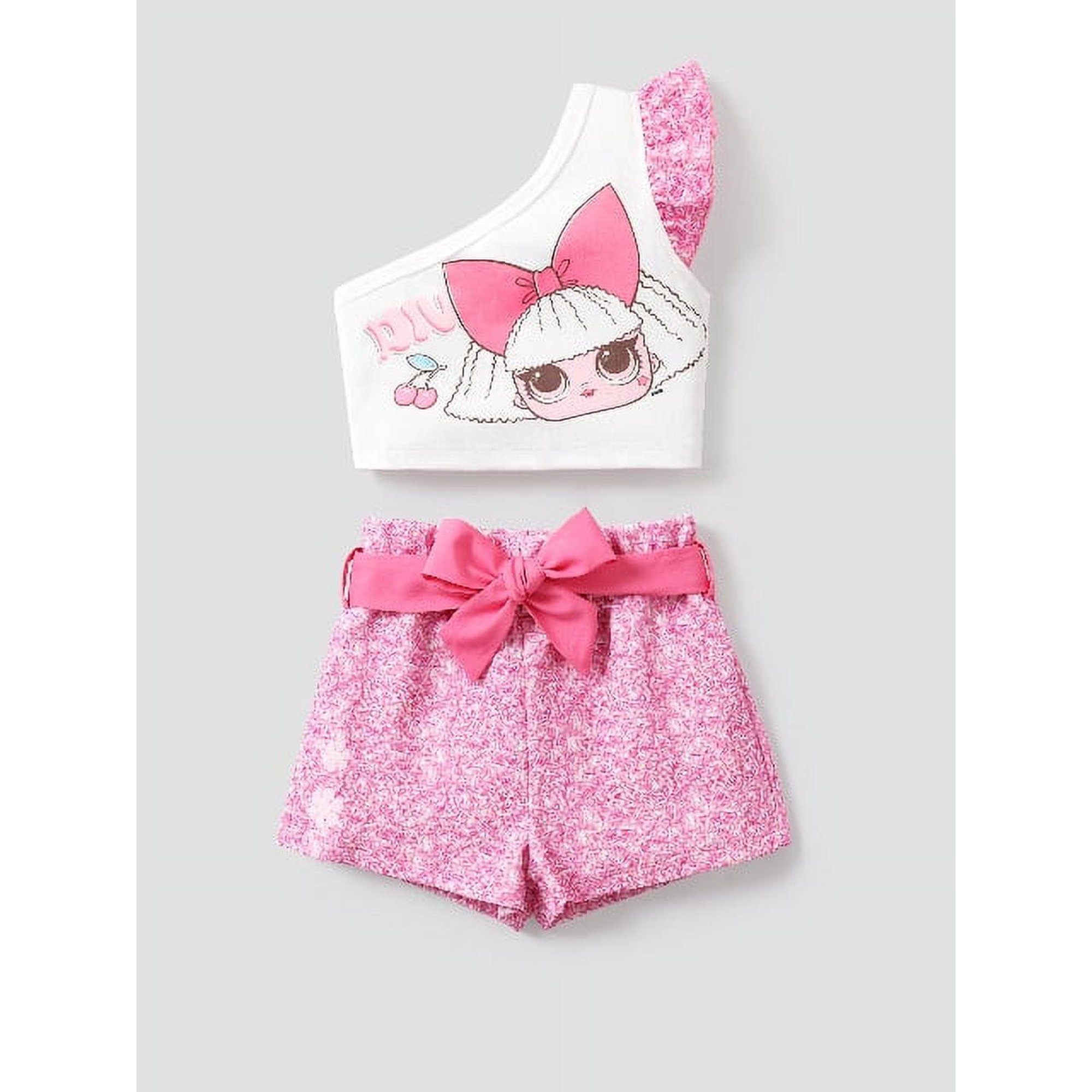 Click here for L. O.L. Surprise! Girls Outfits Graphic T-Shirt Ru... prices