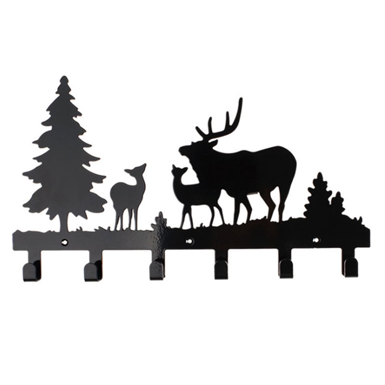 Click here for Generic Hook Rack 6 Hooks Rail Deer Animal Shaped... prices