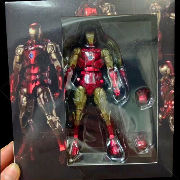 Fighting Armor Anime Iron Man 1/12 Movable Soldier Model Deadpool ...