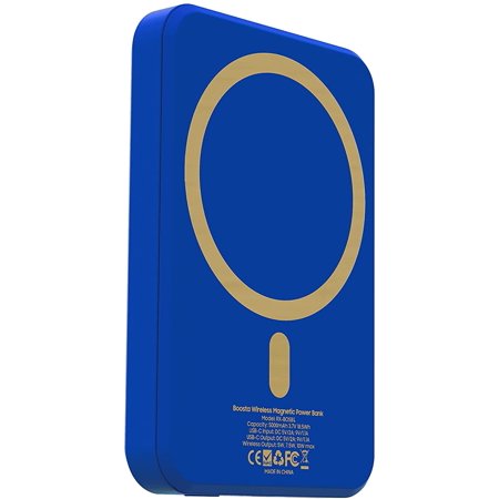 IBAOIBAOLEA A Boosta Magnetic Wireless Charger, 5,000 mAh Power Bank ...
