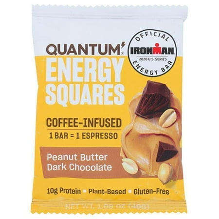 Quantum Energy Squares – Peanut Butter Dark Chocolate Bar, 1.69 oz | Walmart Canada